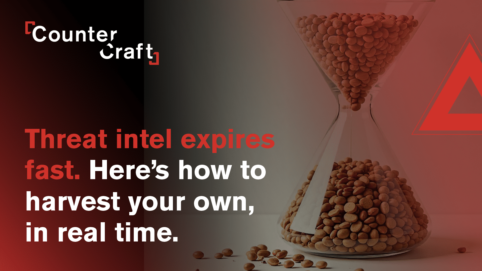 Threat Intelligence Is Stale – Generate Your Own in Real Time | CounterCraft